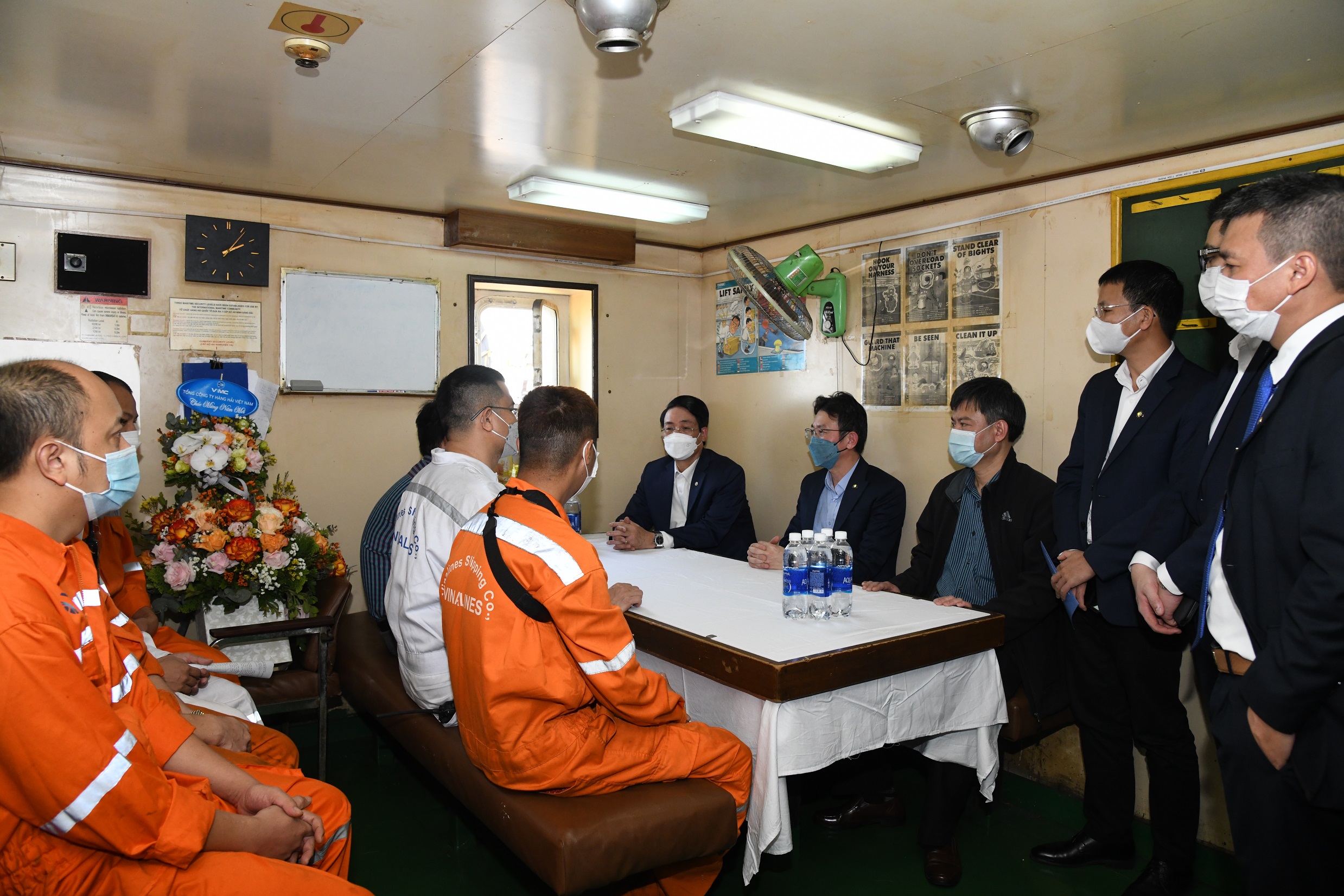 Lãnh đạo Tổng công ty Hàng hải Việt Nam, Công ty Vận tải biển VIMC thăm ...