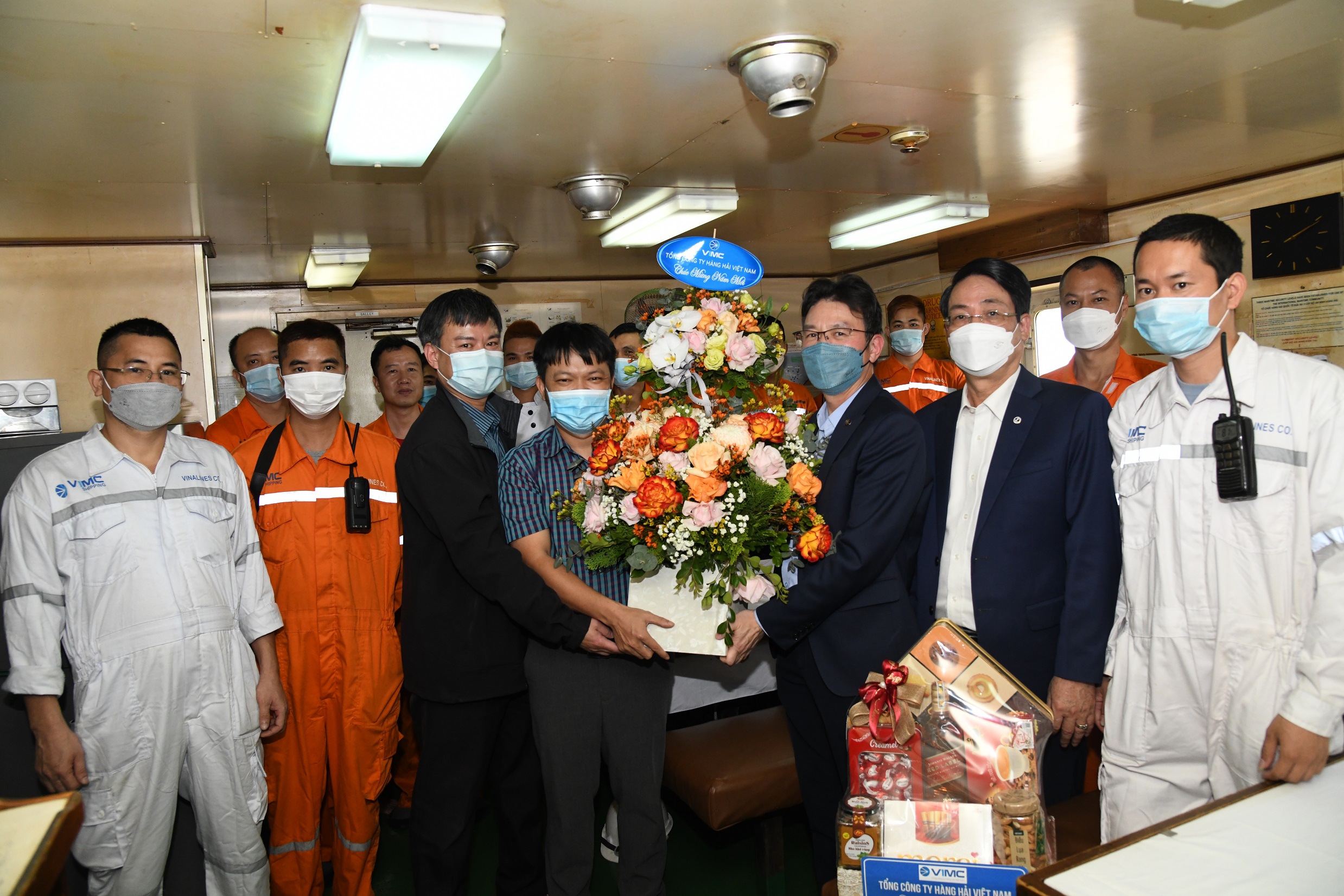 Lãnh đạo Tổng công ty Hàng hải Việt Nam, Công ty Vận tải biển VIMC thăm ...