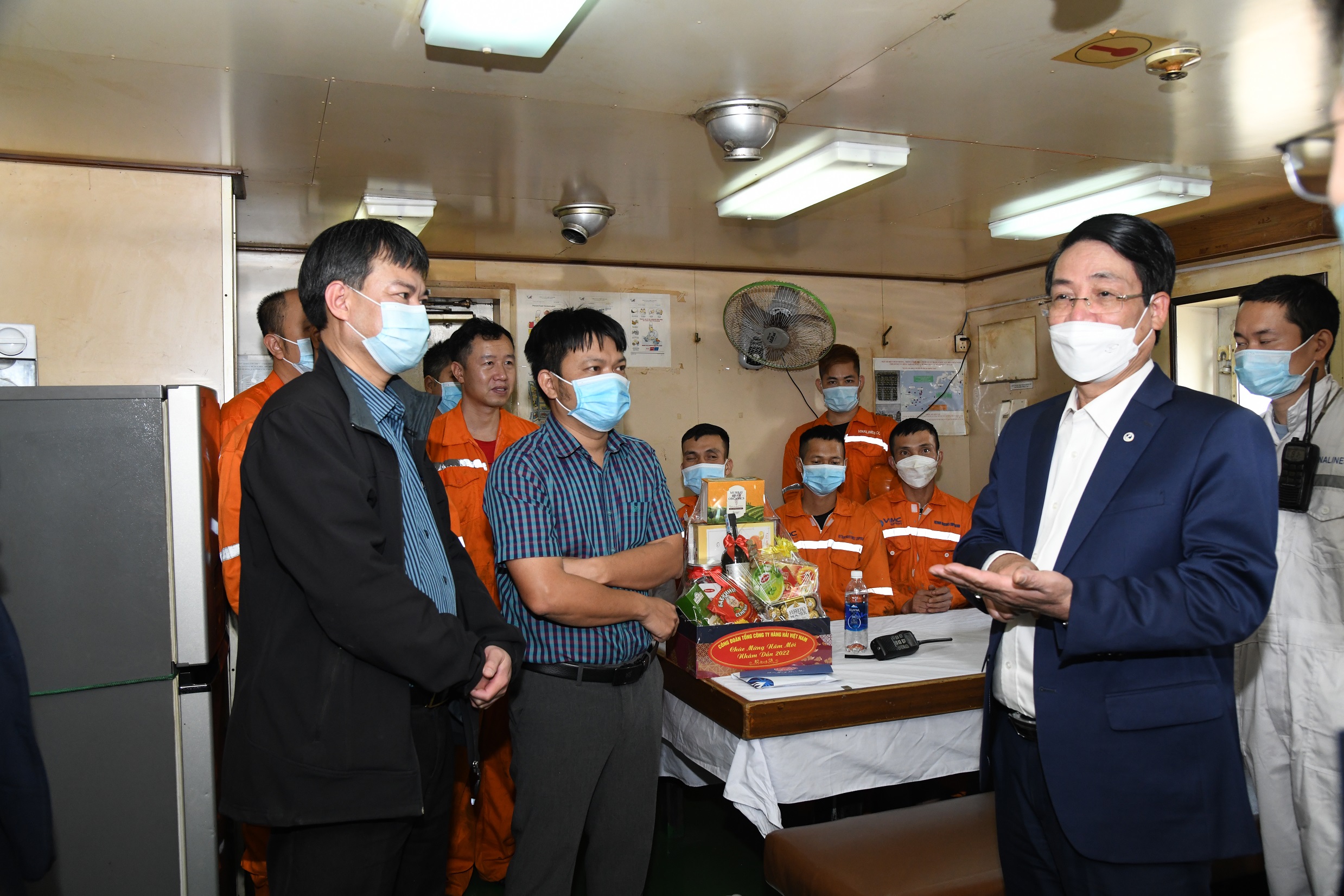 Lãnh đạo Tổng công ty Hàng hải Việt Nam, Công ty Vận tải biển VIMC thăm ...